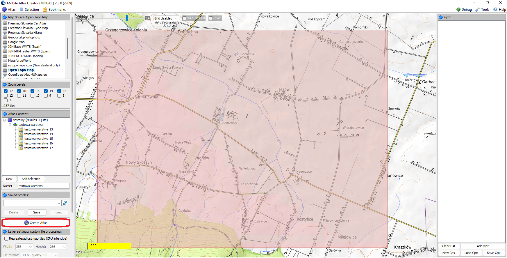 Tworzenie map offline w formacie .mbtiles do użycia np. w aplikacji Locus – Mobile Atlas Creator ...